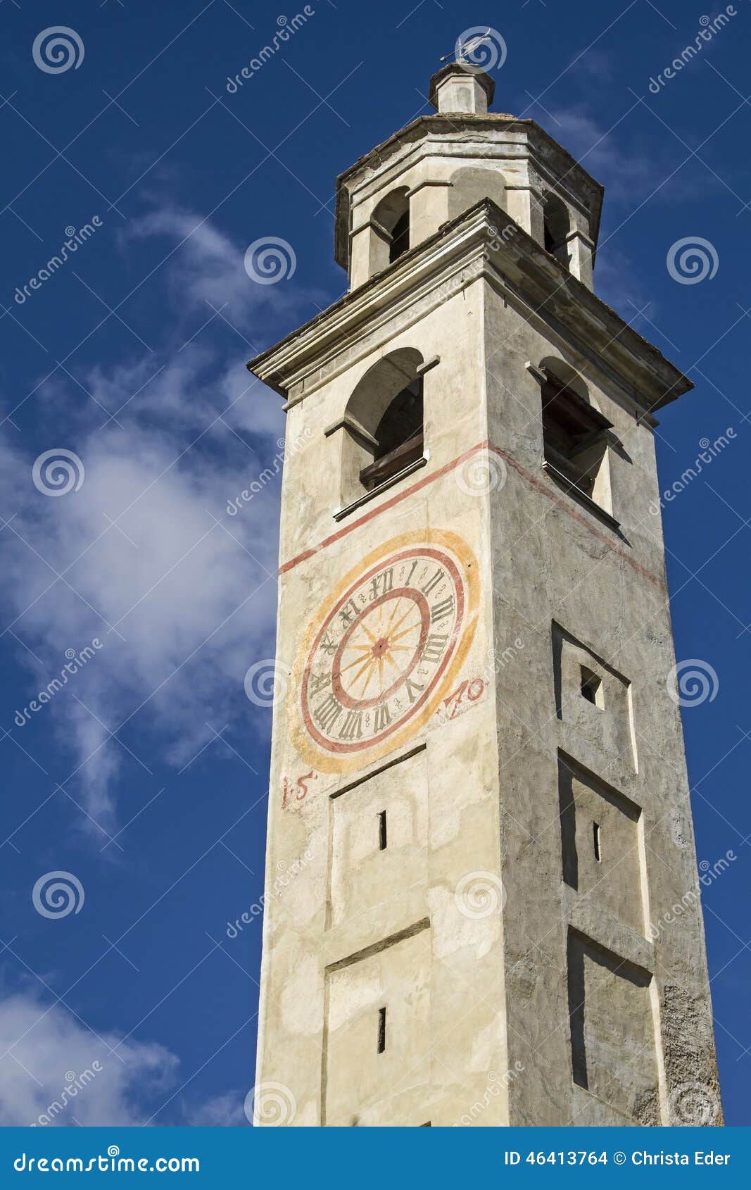Leaning tower in Moritz stock photo. Image of aborted - 46413764