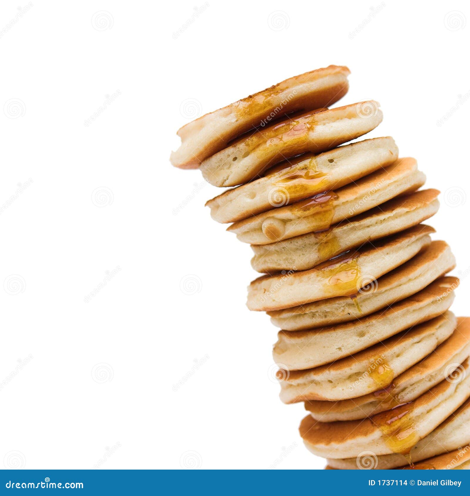 Leaning tower of pancakes stock photo. Image of hungry - 1737114