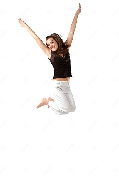 Leap stock photo. Image of arms, happy, bare, happiness - 642330