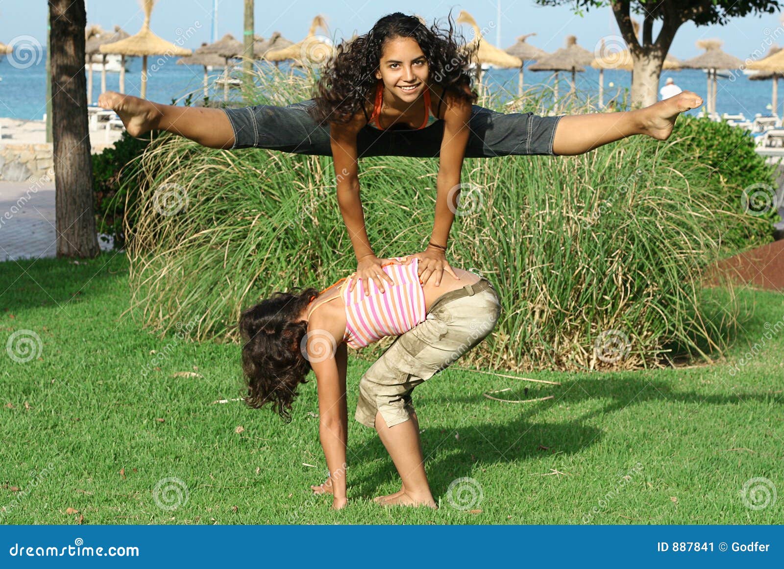 Leap frog stock image. Image of team, jump, smile, teenager - 887841