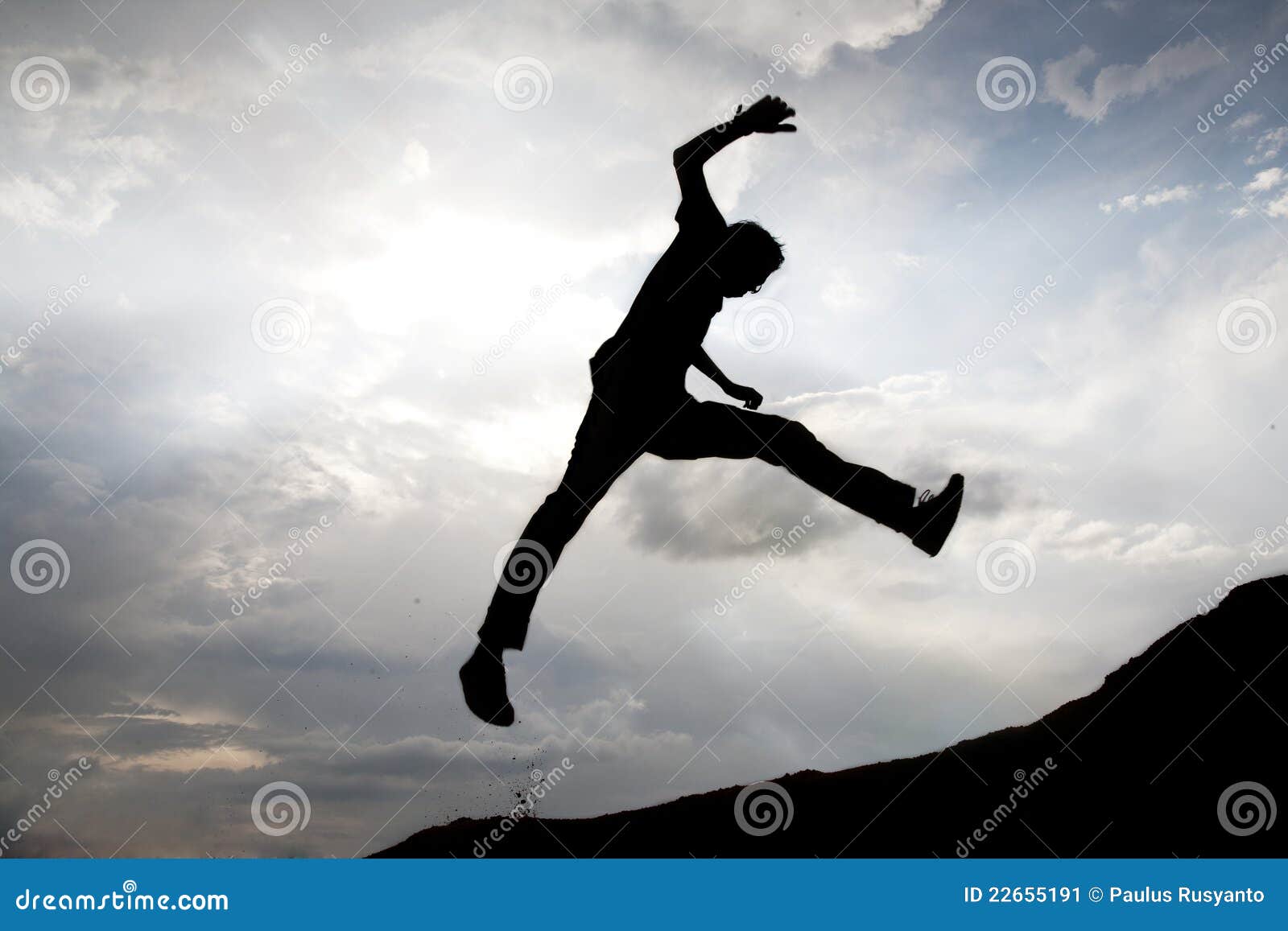 Leap of success stock image. Image of happy, jumping - 22655191