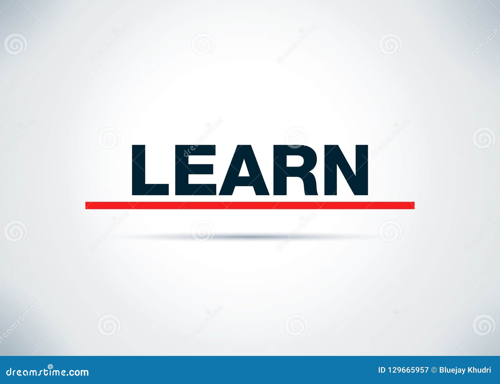 Learn Abstract Flat Background Design Illustration Stock Illustration ...