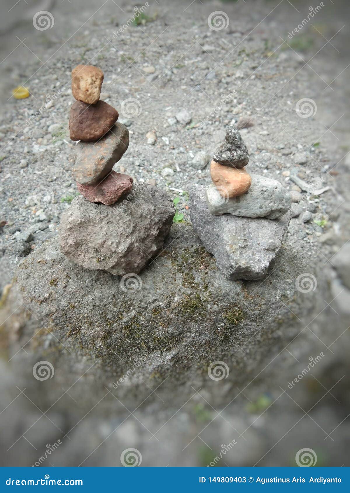 Learn the Art of Stacking Stones Stock Image - Image of library ...