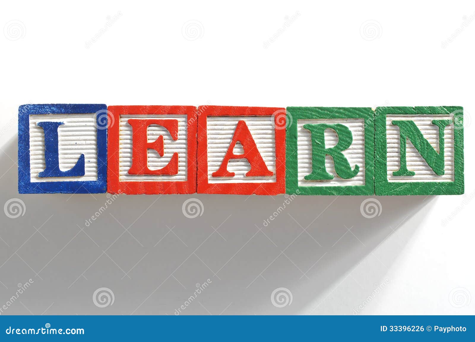 Learn Blocks Stock Image | CartoonDealer.com #26162251