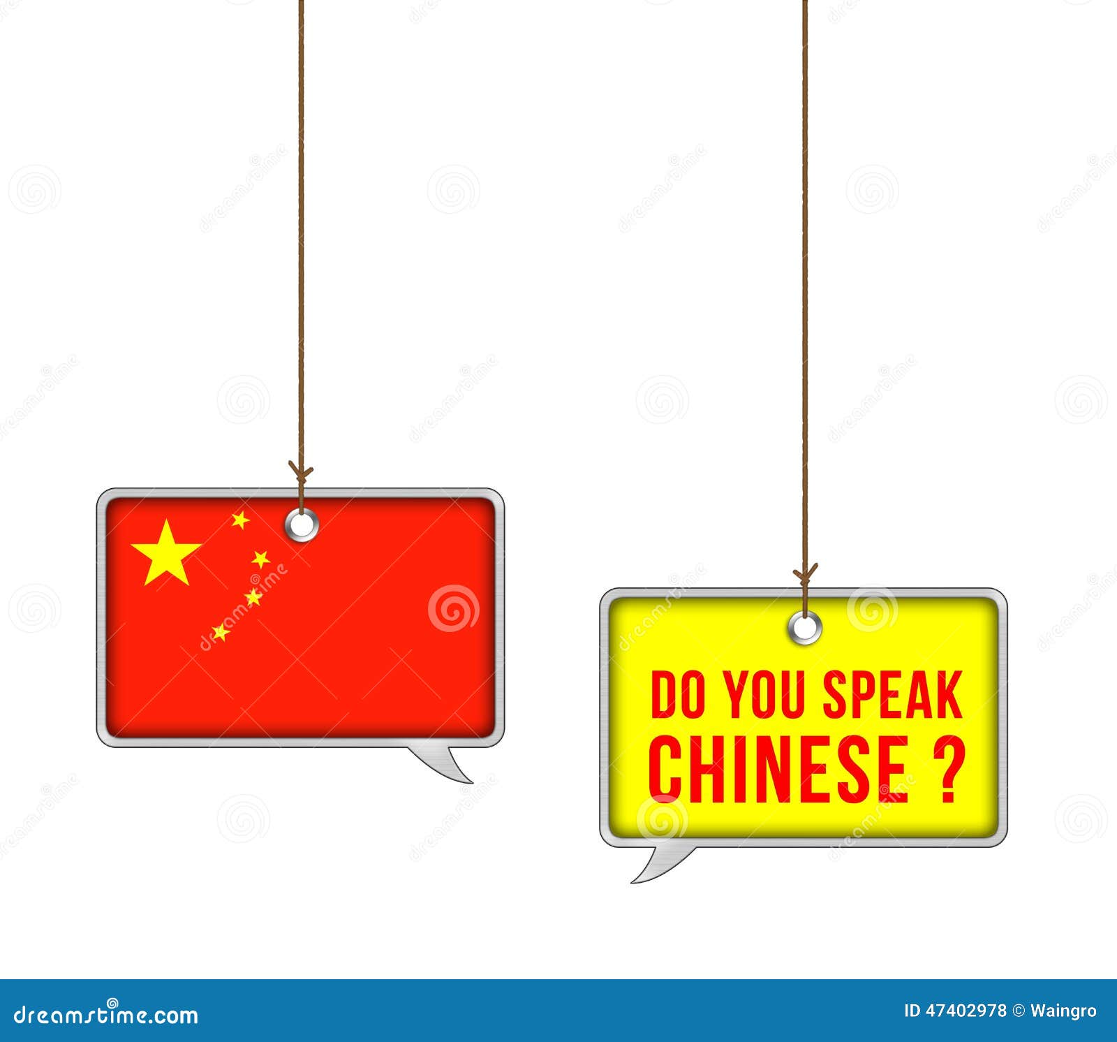 Learn Chinese stock illustration. Illustration of chinese - 47402978