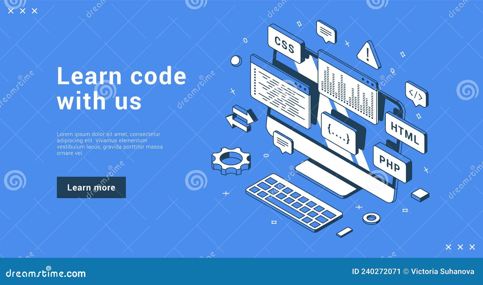 Learn To Code Flutter Mobile Ui Framework On Computer Screen Programming Language Code