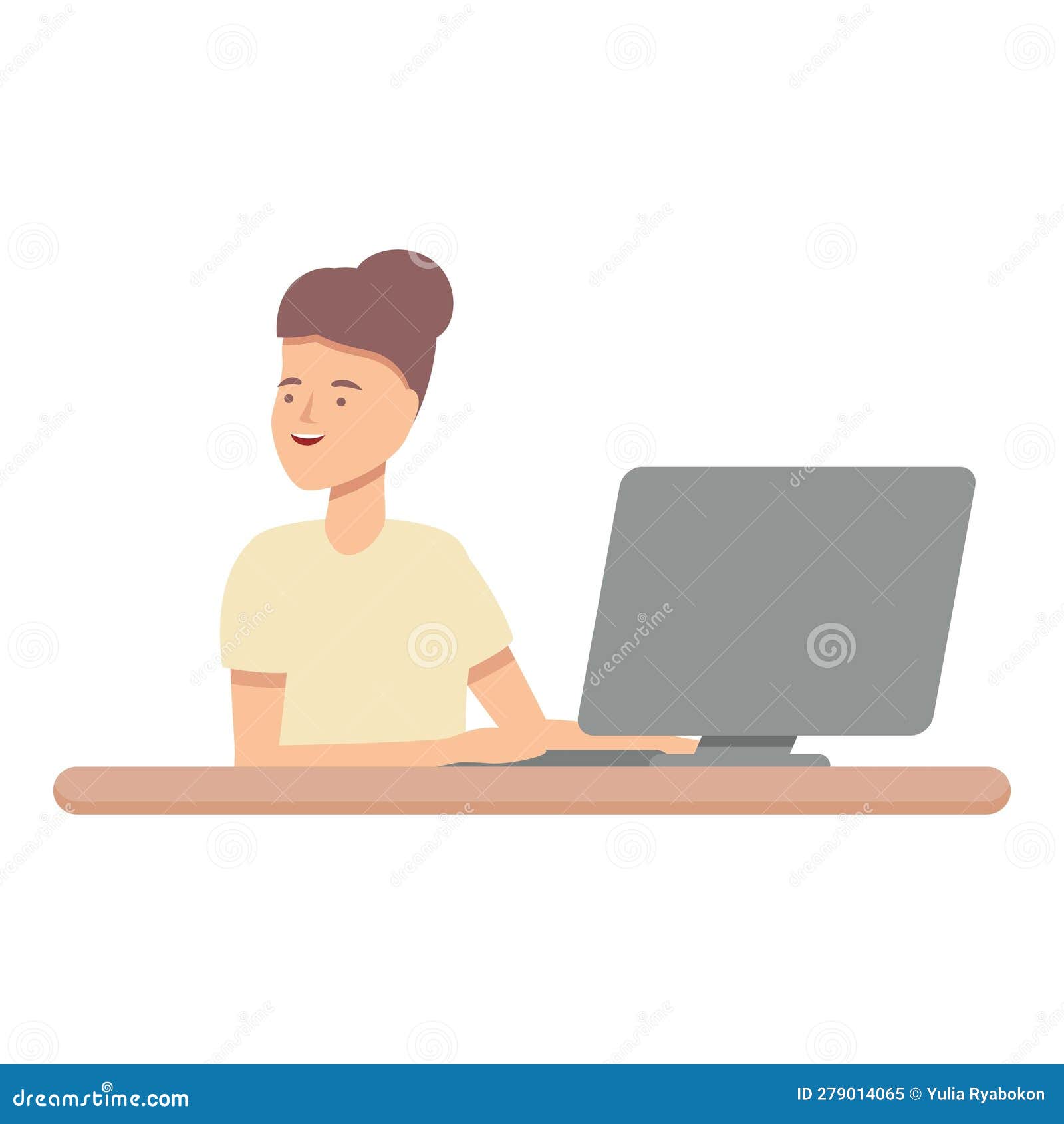 Learn Coding Icon Cartoon Vector. Computer Education Stock Vector ...