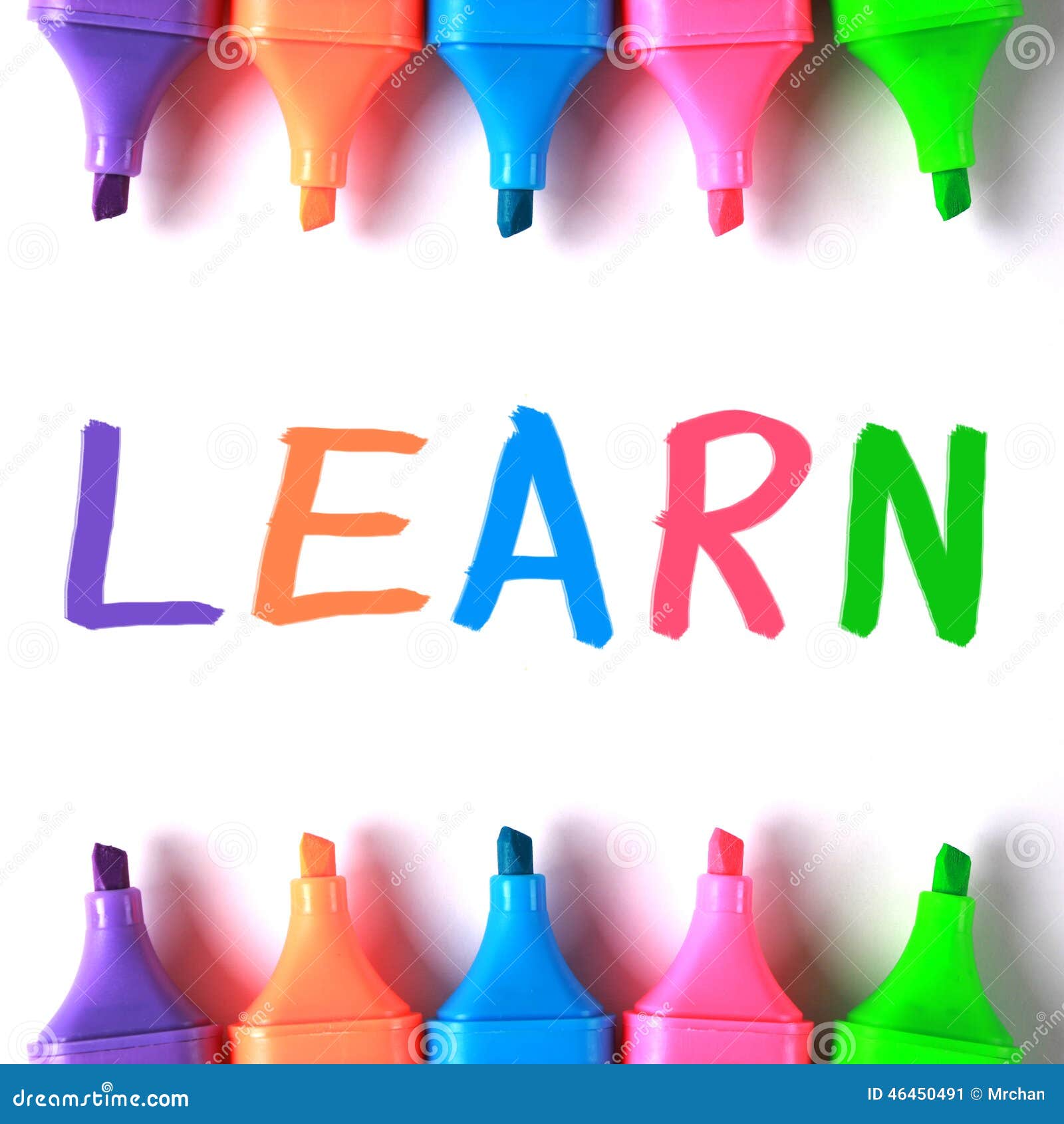 Learn stock image. Image of people, learning, markers - 46450491