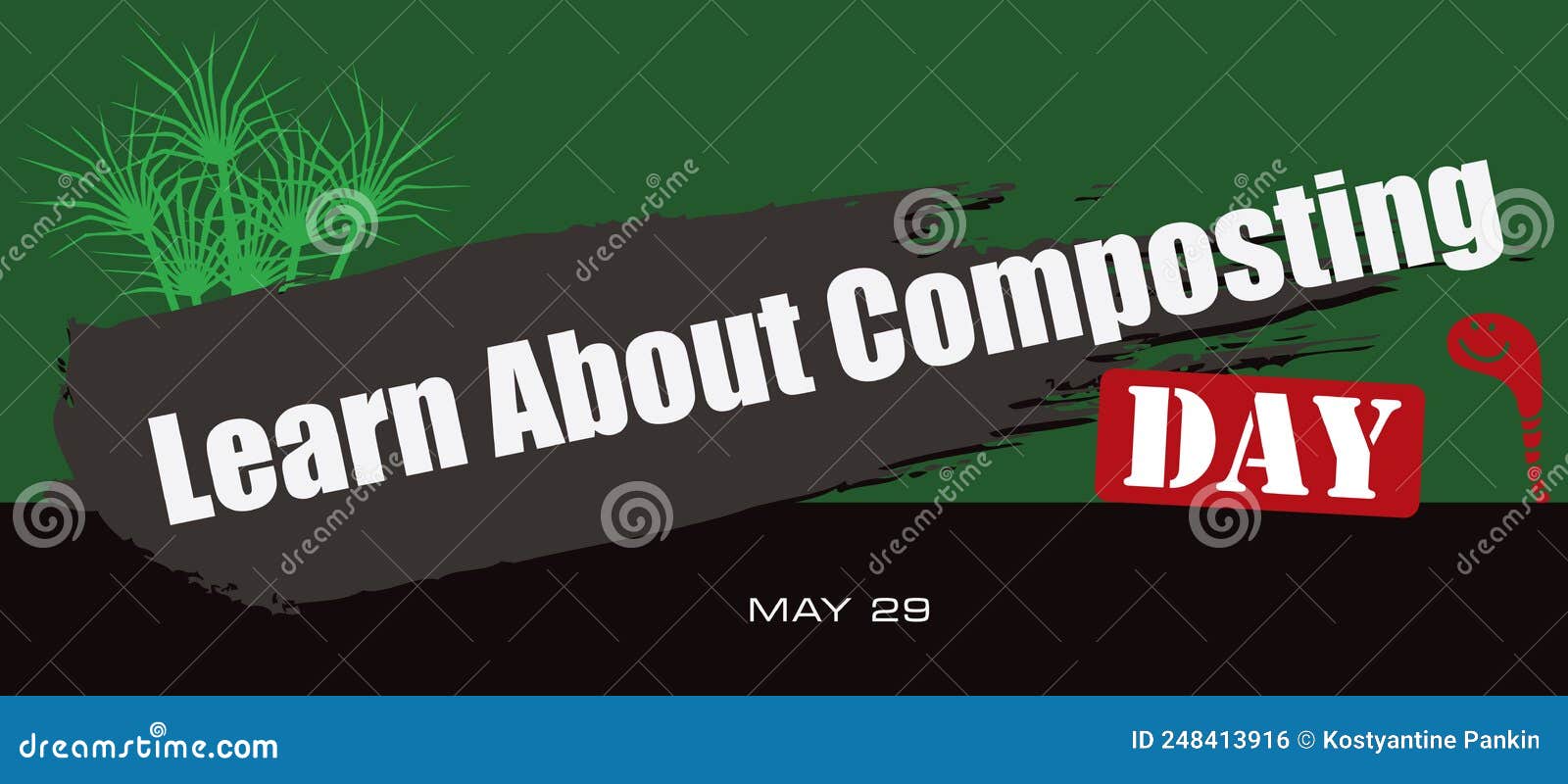 Learn about Composting Day stock vector. Illustration of composting ...