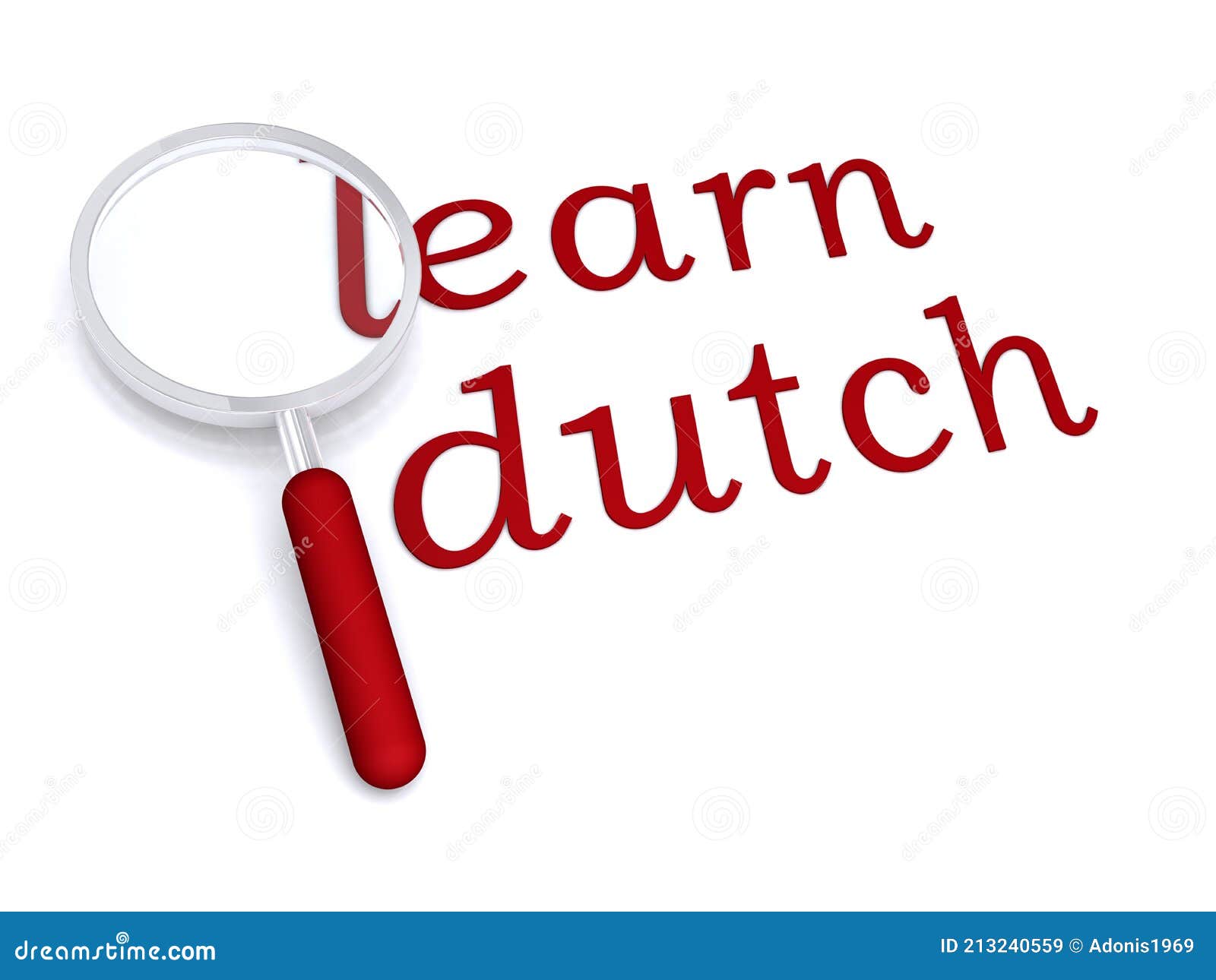 LEARN DUTCH Sign On The Laptop. Motivation Concept Calling Learning ...