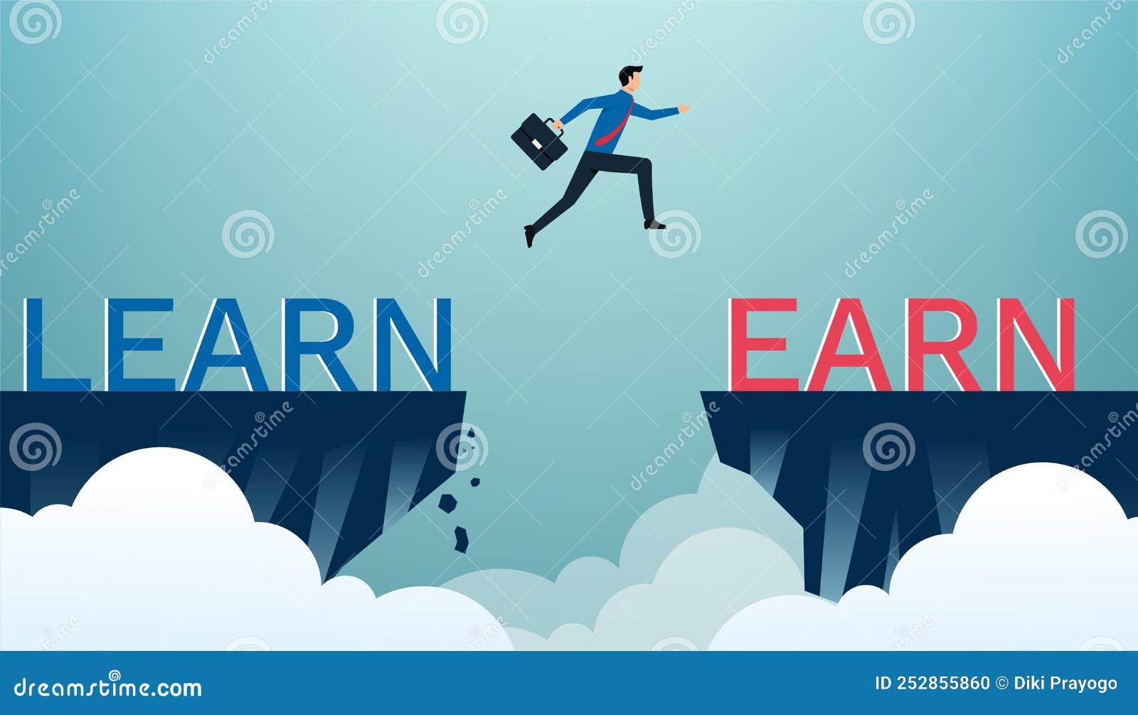 Earn Word Indicates Earnings Interview And Hiring Royalty-Free Stock ...