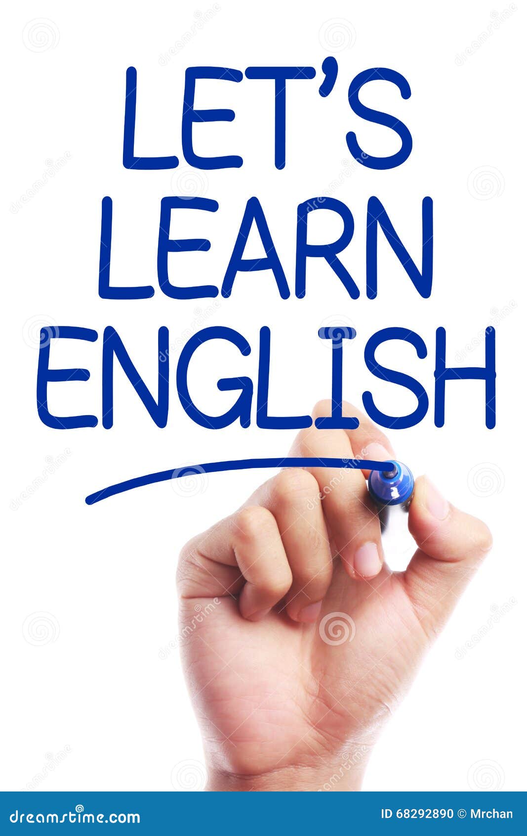 Learn English Concept stock photo. Image of elearning - 68292890