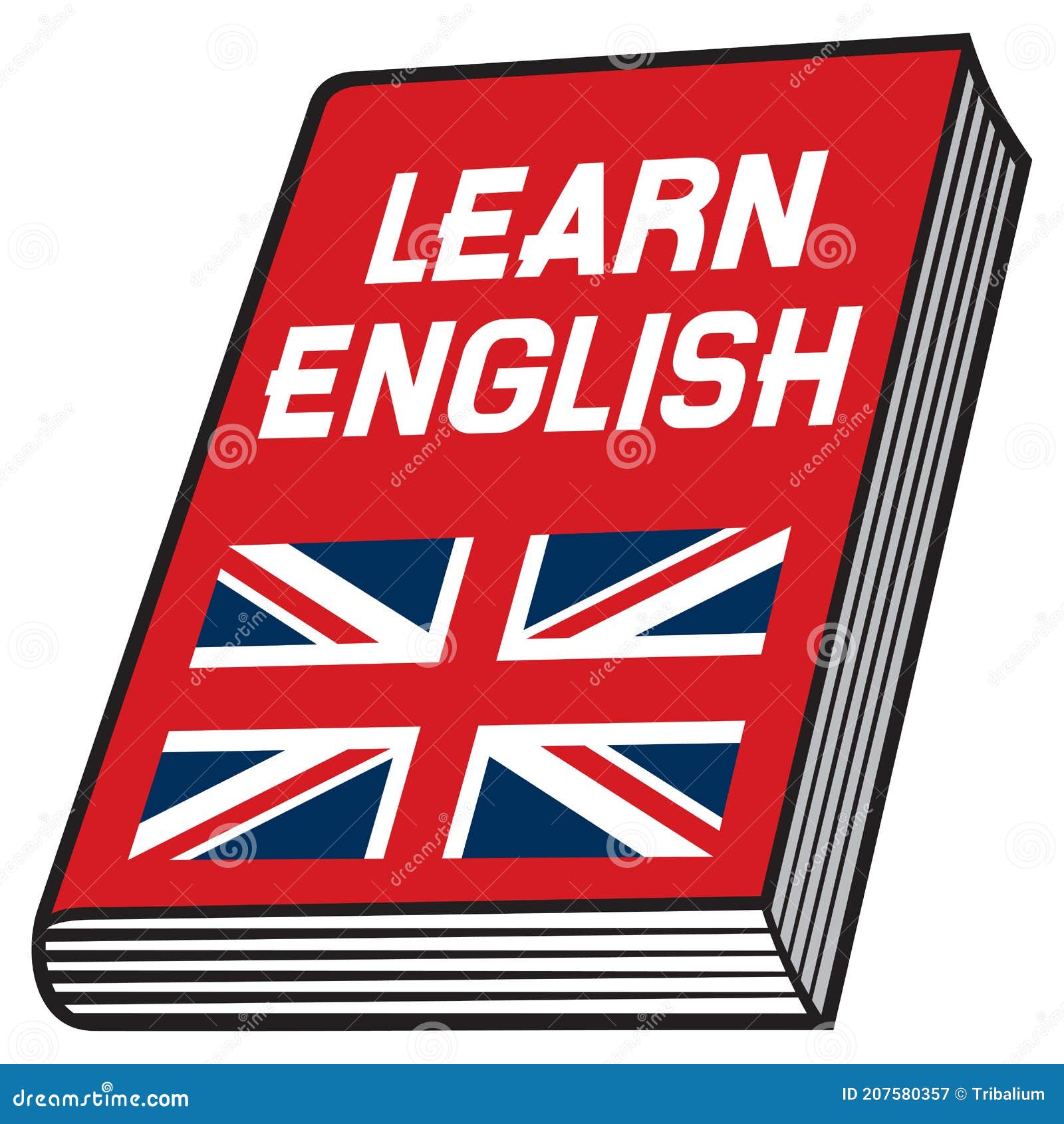 Learn English icon stock vector. Illustration of british - 207580357