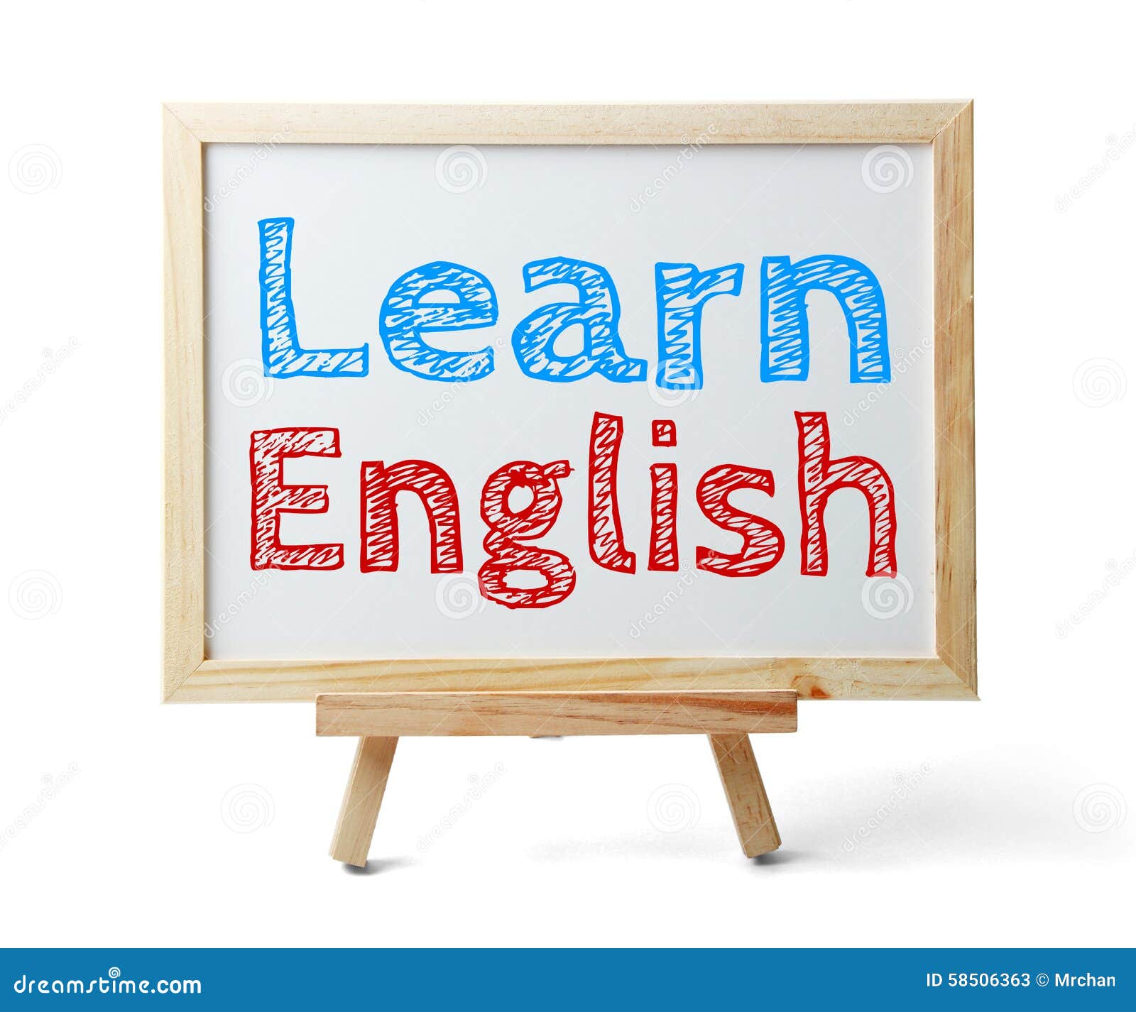 Learn English stock image. Image of holding, glow, foreign - 58506363