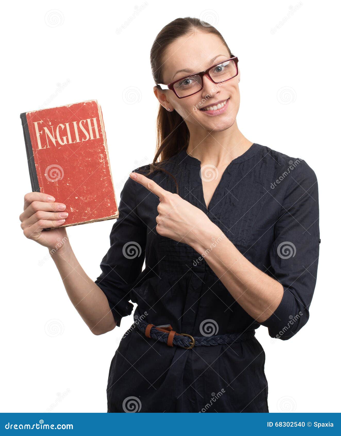 Learn English woman stock photo. Image of adult, british - 68302540