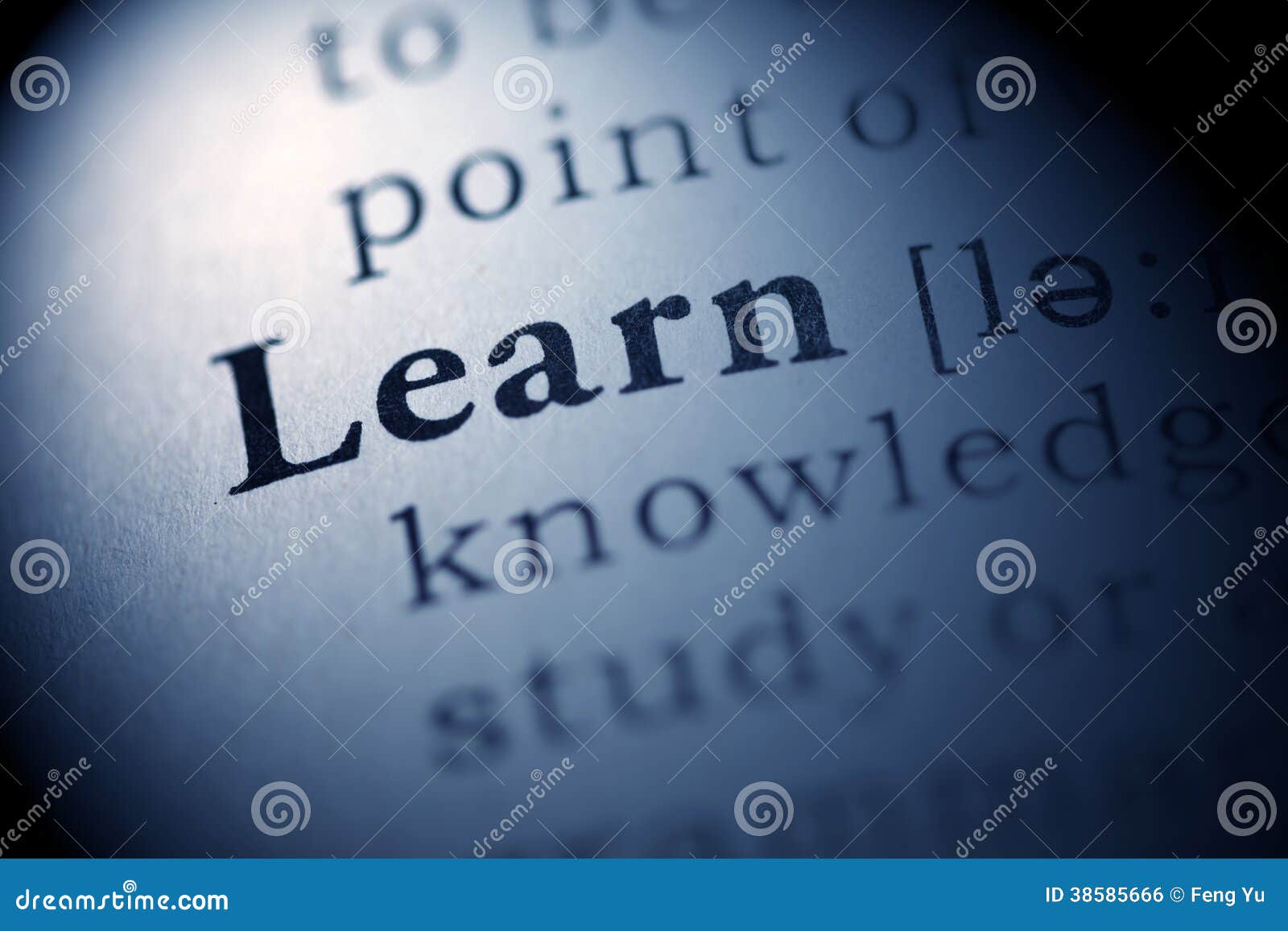 Learn In Dictionary Stock Photography | CartoonDealer.com #7944410