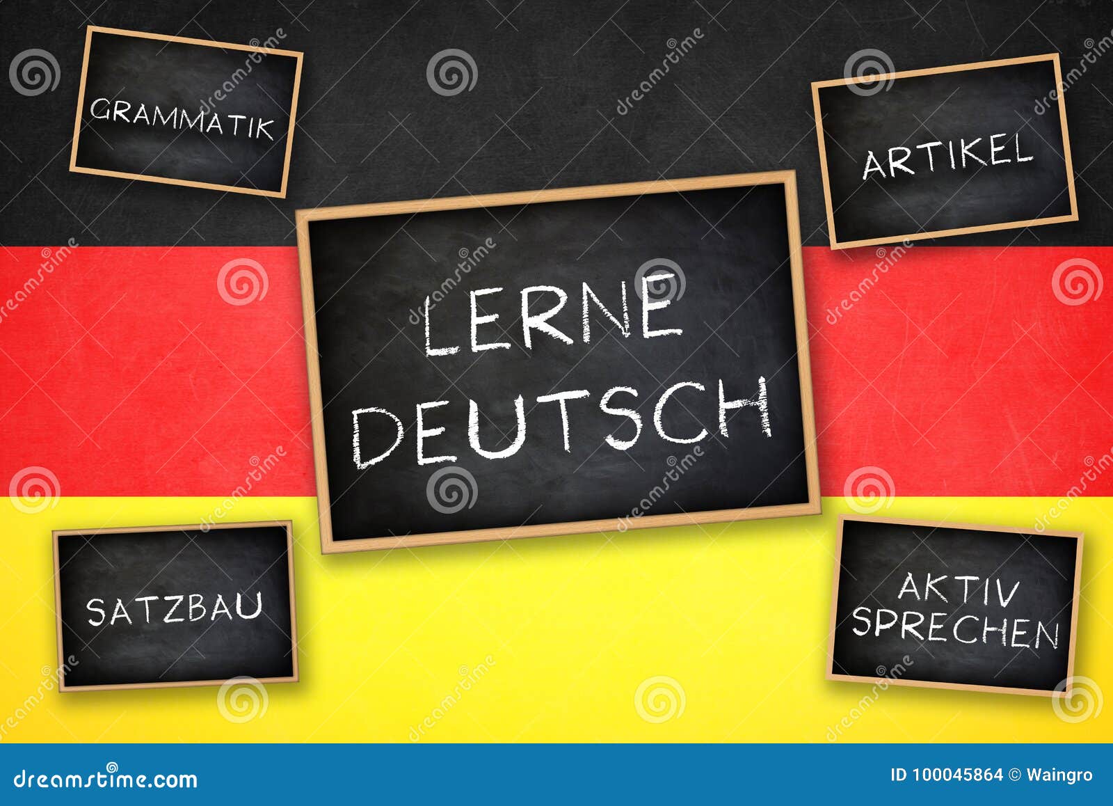 Learn German stock photo. Image of deutsch, culture - 100045864