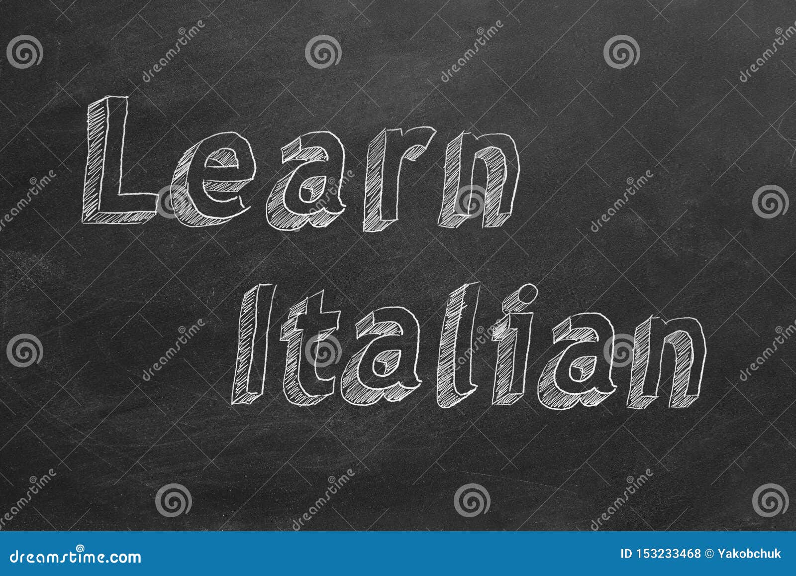 Learn Italian stock illustration. Illustration of education - 153233468