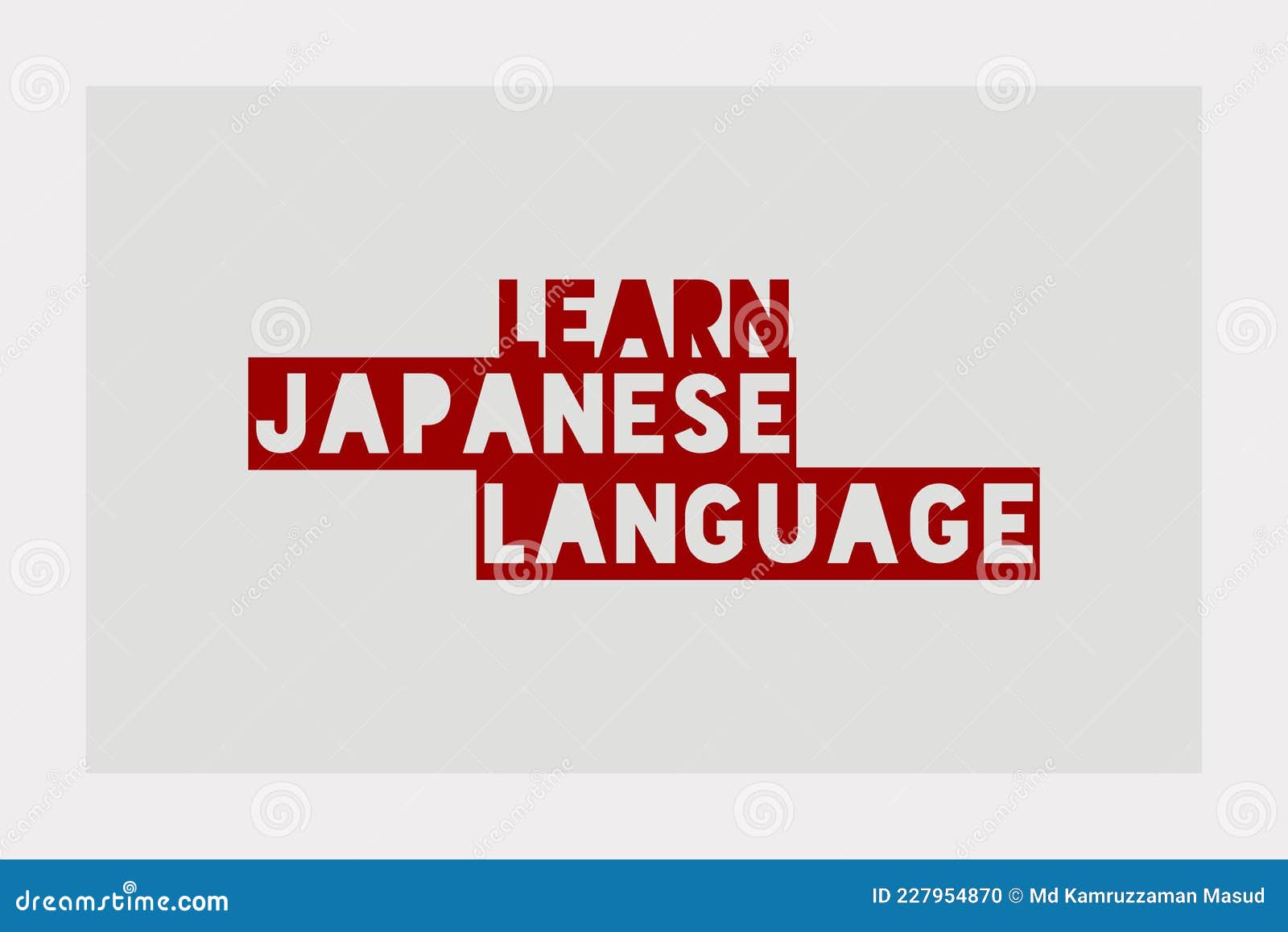 Learn Japanese Language Typography Vector Poster, and T-shirt Design ...