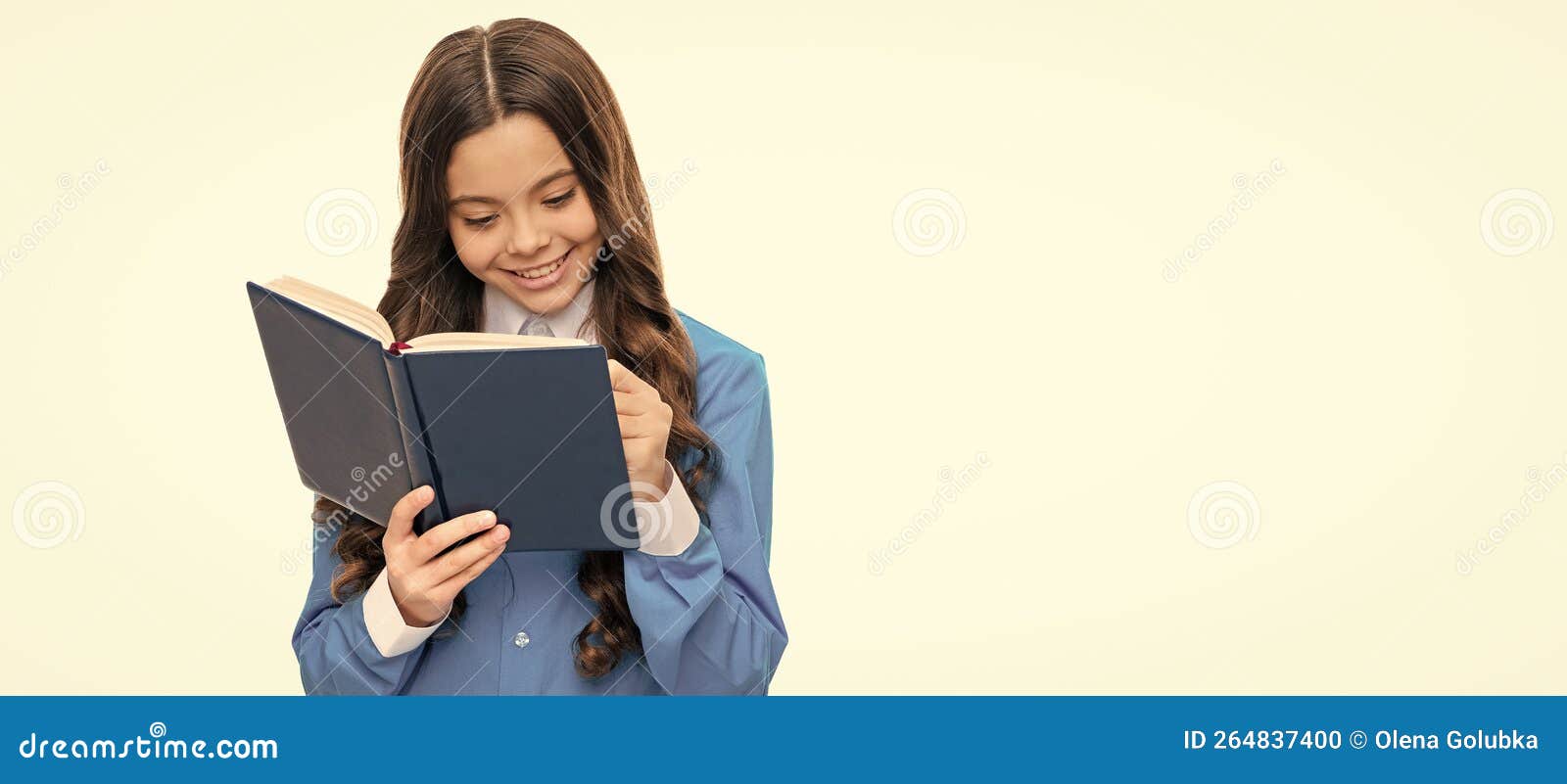 Learn for Knowledge. Happy Child Do Homework in Writing. Written ...