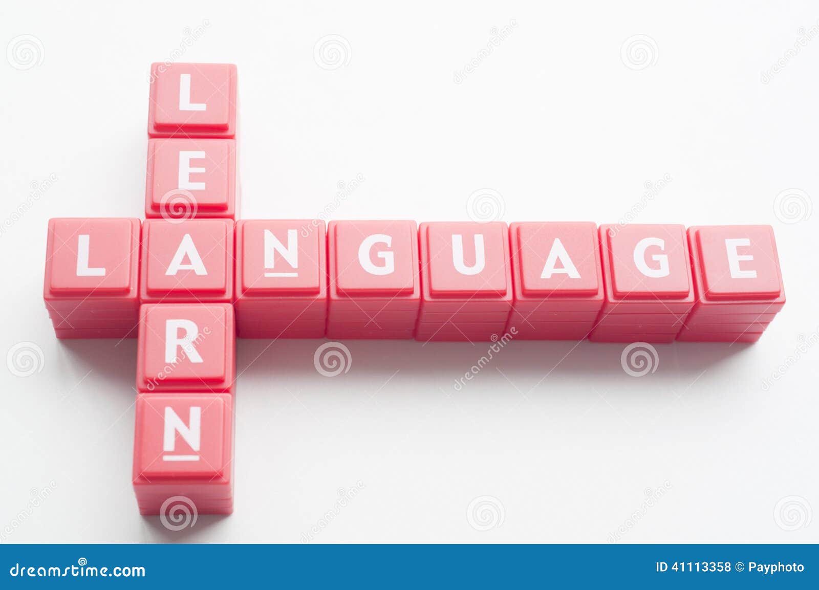 Learn language stock photo. Image of abstract, white - 41113358