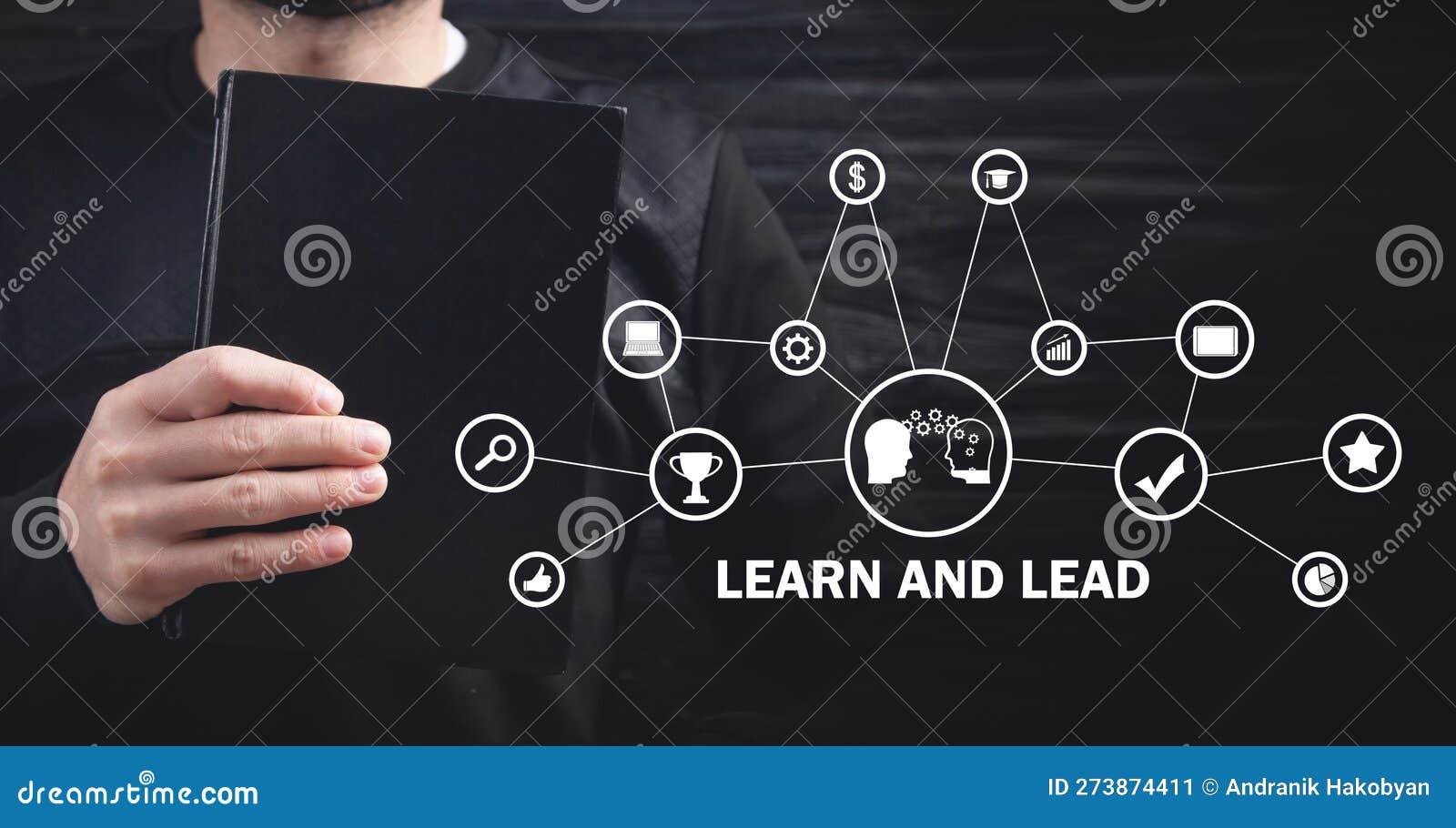 Learn and Lead. Business Concept Stock Image - Image of development ...
