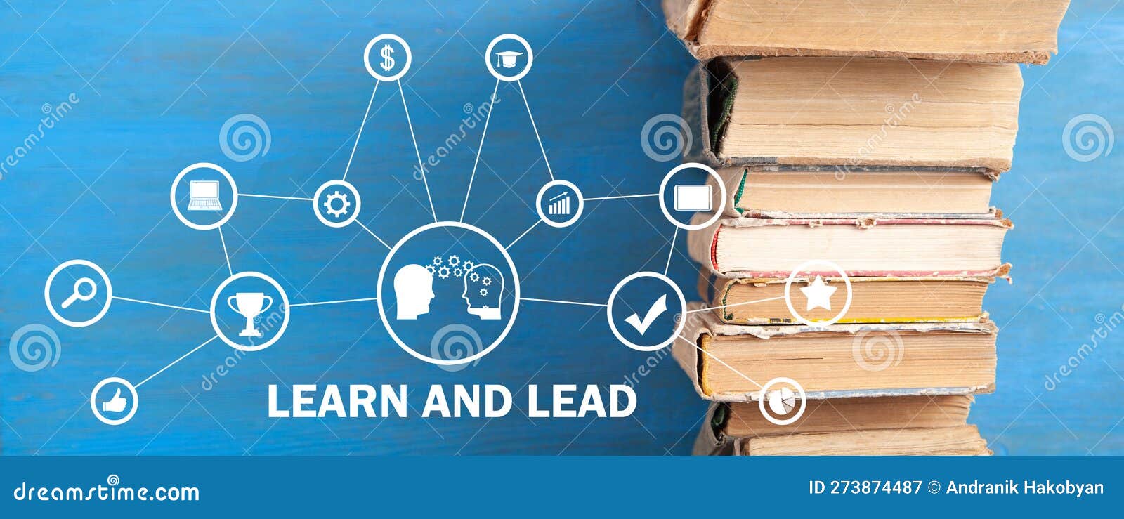 Learn and Lead. Business Concept Stock Image - Image of development ...