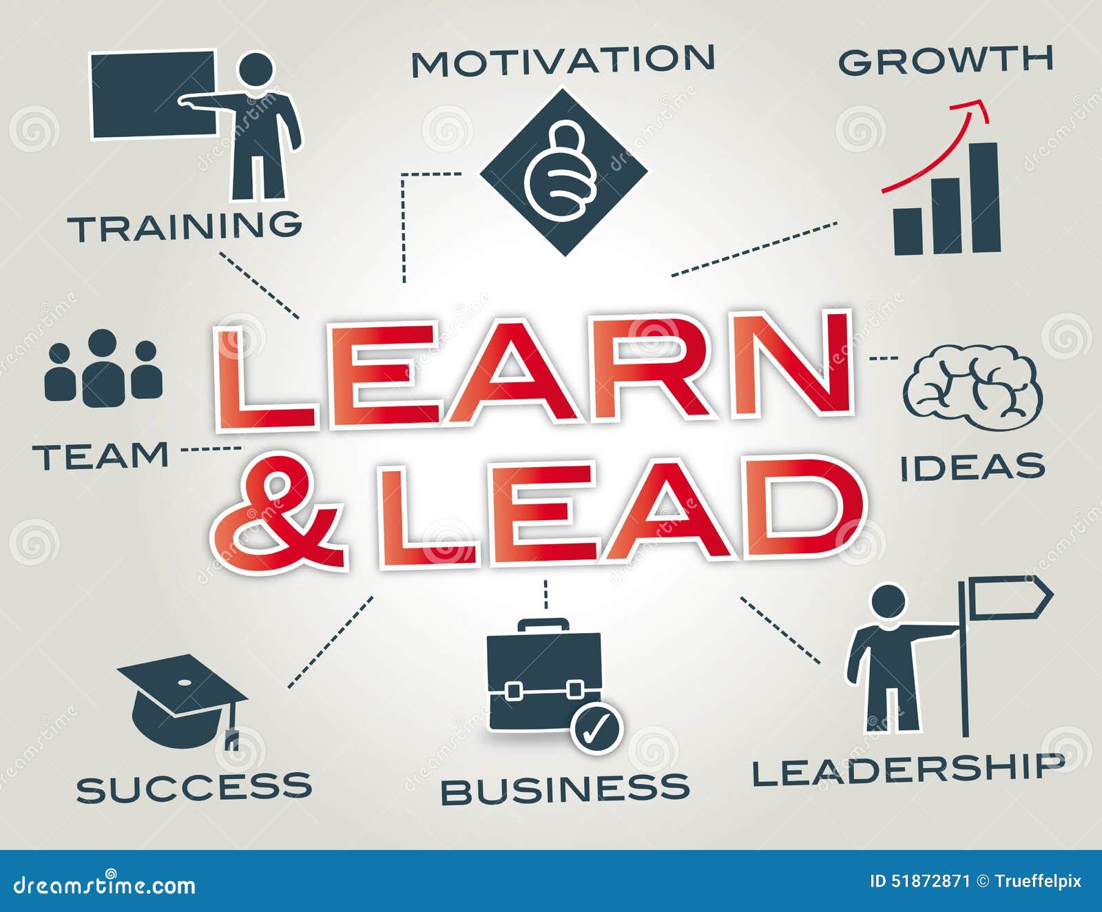 Learn and Lead Infographic stock illustration. Illustration of project ...