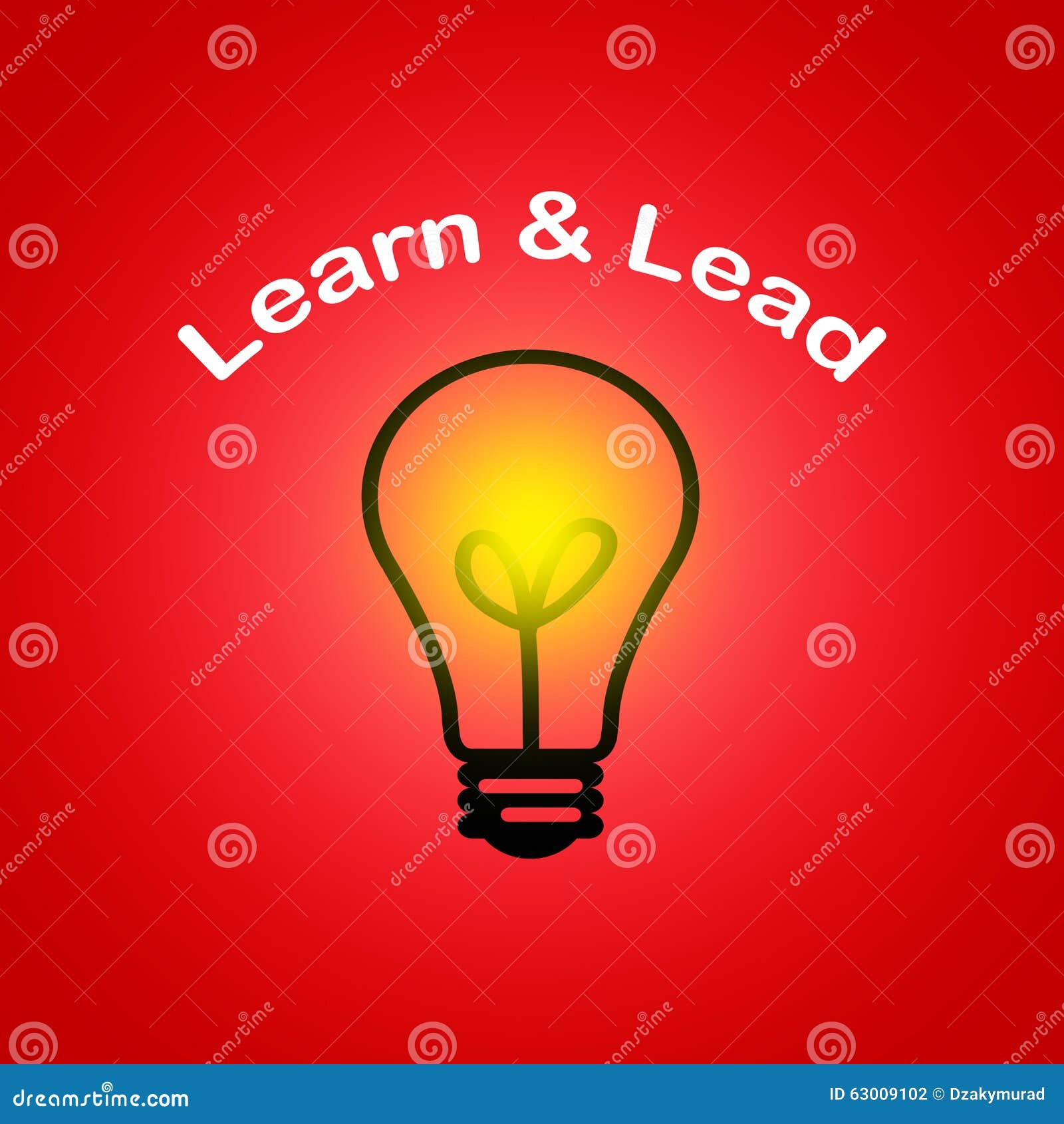 Learn and Lead - Leadership Business Concept Stock Vector ...