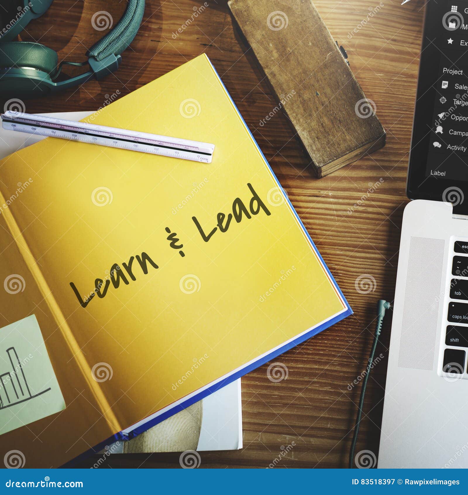 Learn and Lead Leadership Management Organization Concept Stock Image ...