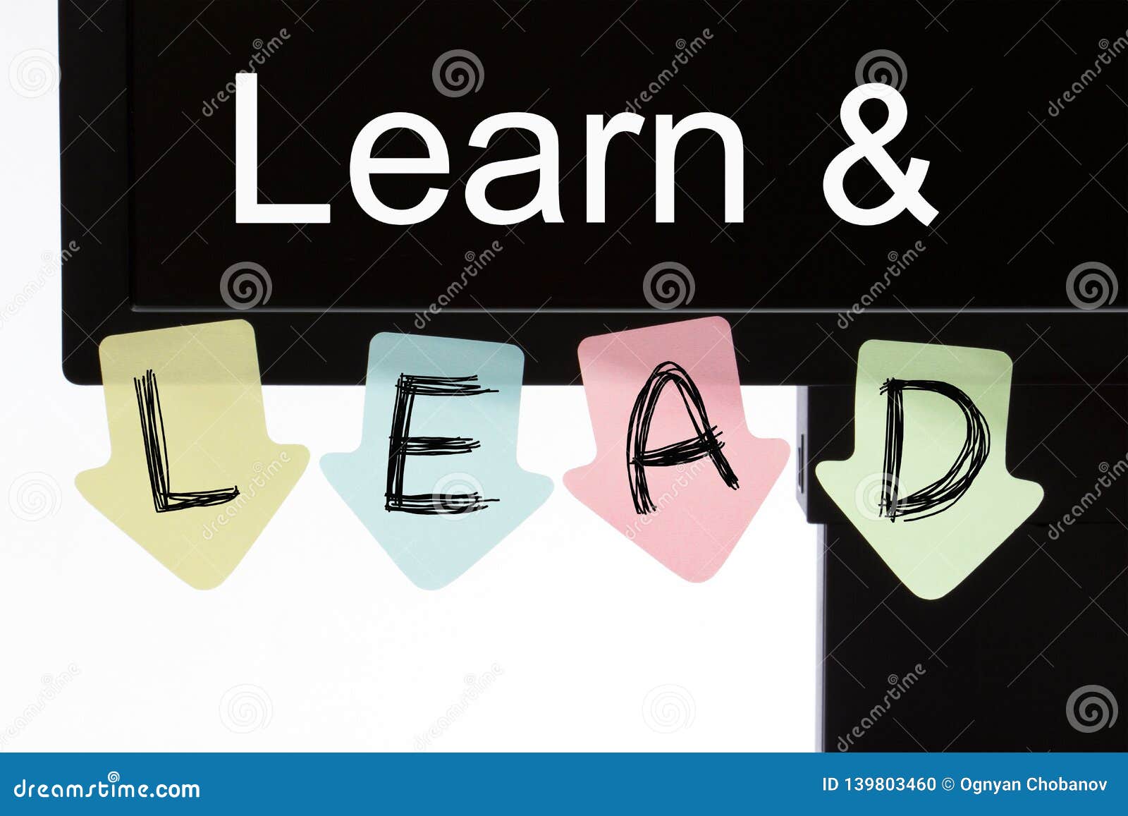 Learn And Lead Infographics Linear Icons Collection Royalty-Free Stock ...