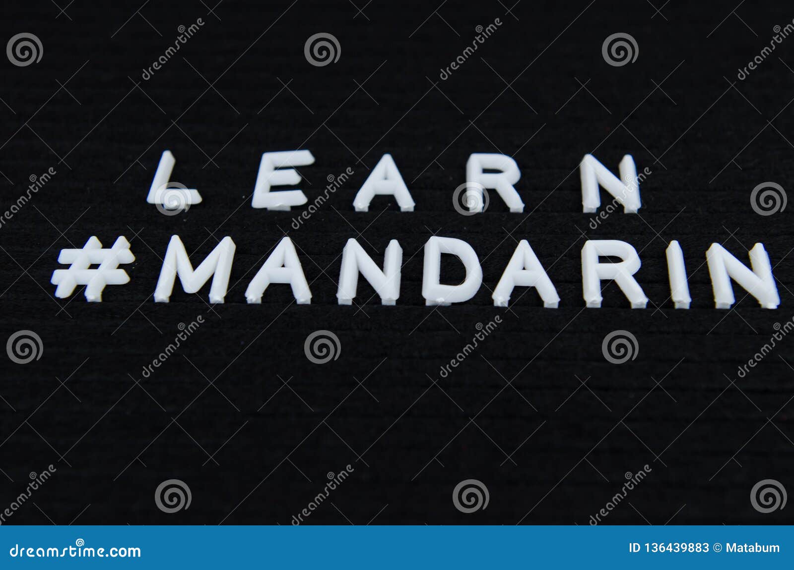 Learn Mandarin sign stock image. Image of teach, communication - 136439883