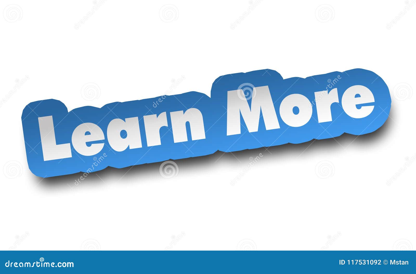 Learn More Concept 3d Illustration Isolated Stock Illustration ...