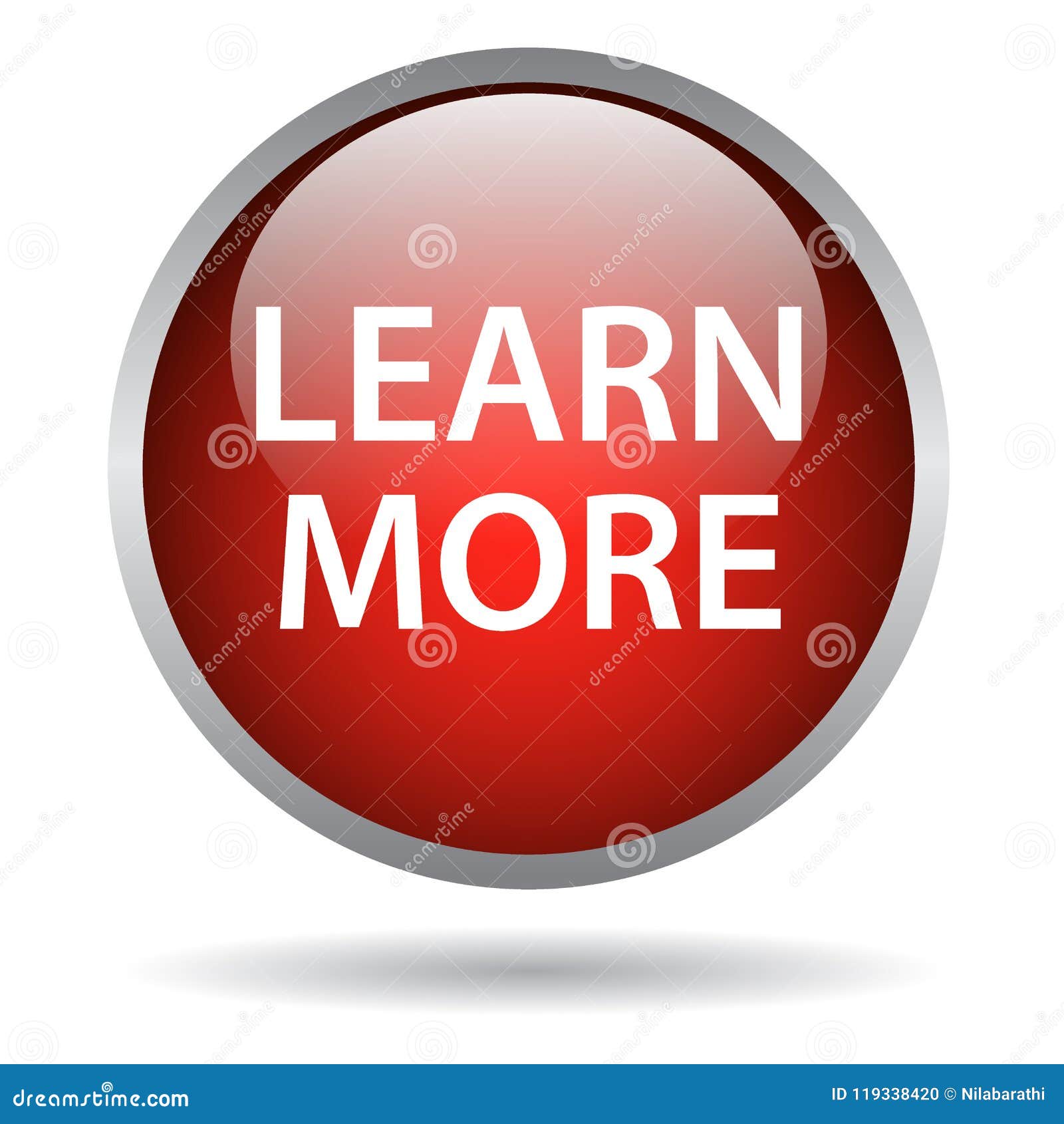 Learn more web button stock illustration. Illustration of design ...