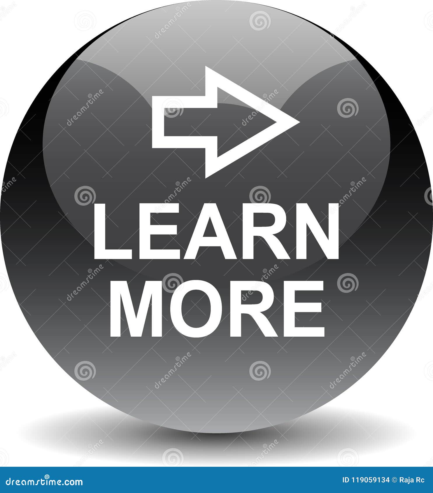 Learn more stock vector. Illustration of assistance - 119059134