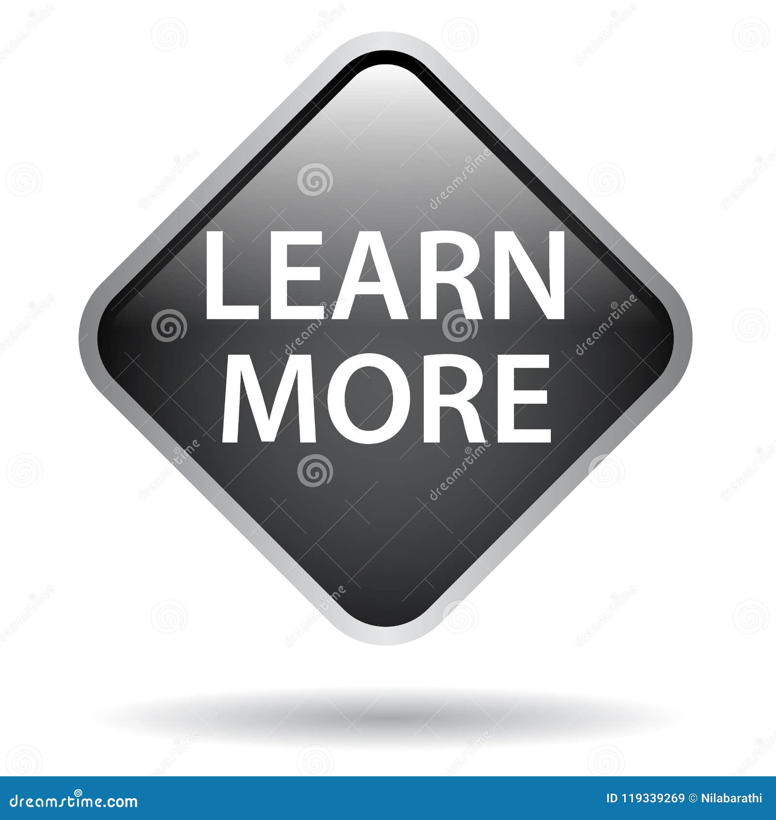 Learn more web button stock illustration. Illustration of assistance ...