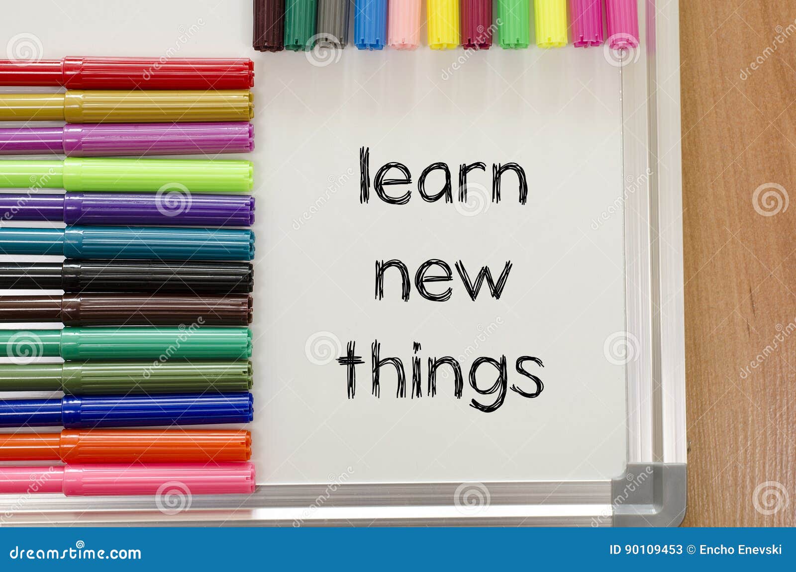 Learn New Things Text Concept Stock Image - Image of efficiency ...