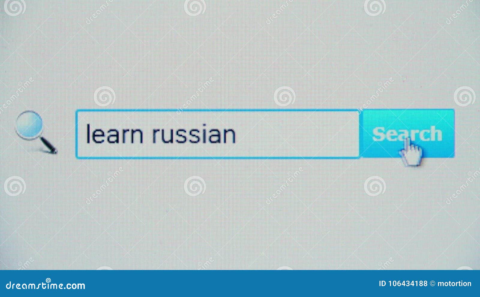Learn Russian - Browser Search Query, Internet Web Page Stock Footage ...