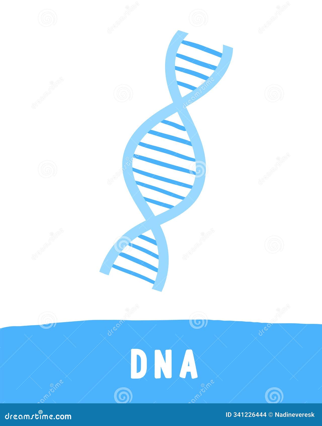 Learn Science Objects Flashcard for Kids Stock Vector - Illustration of ...