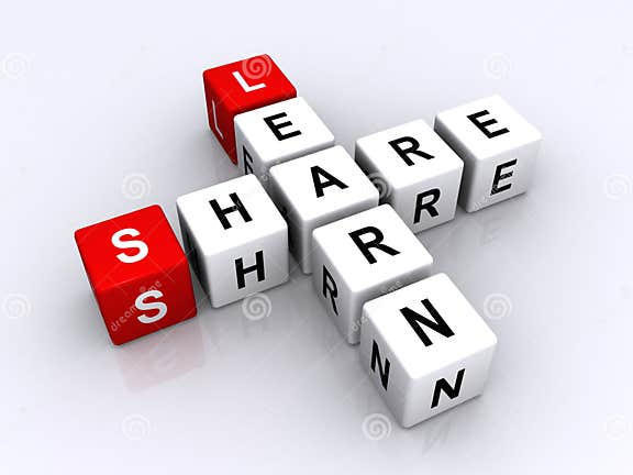 Learn and share stock illustration. Illustration of learn - 29437831