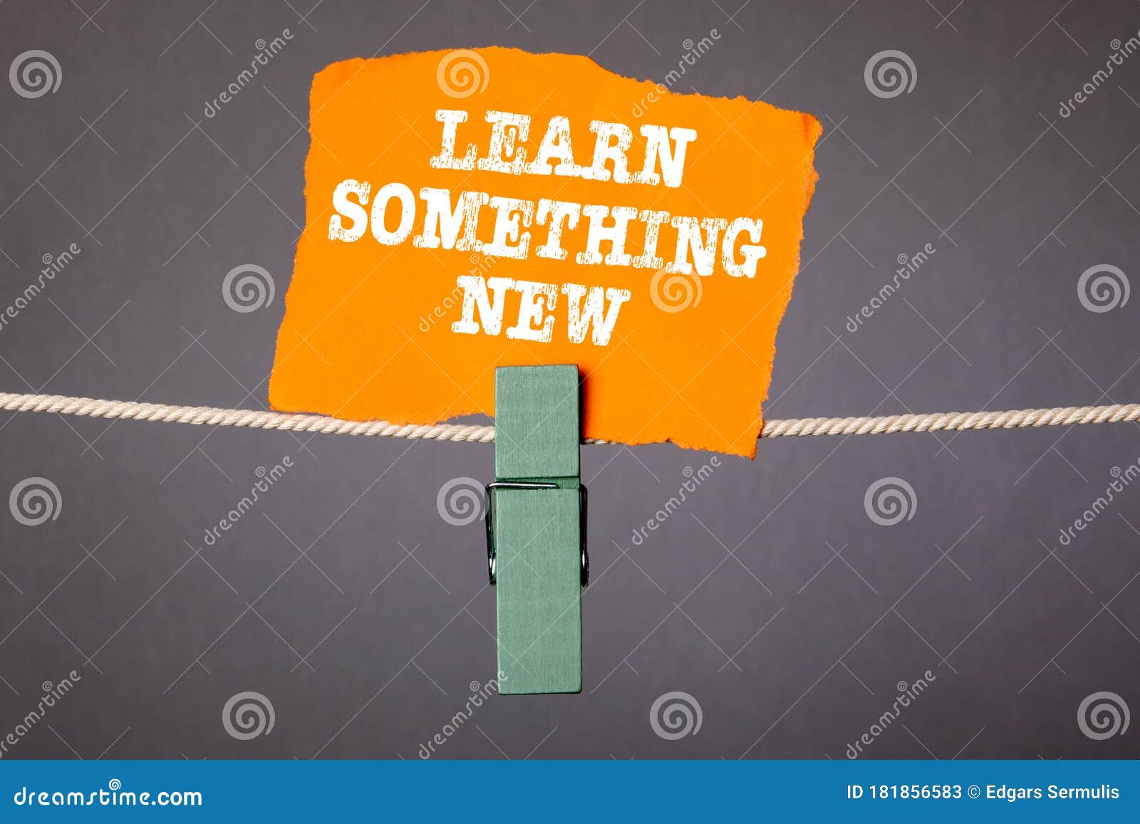 LEARN SOMETHING NEW. Skills, Courses, Motivation and Growth Concept ...