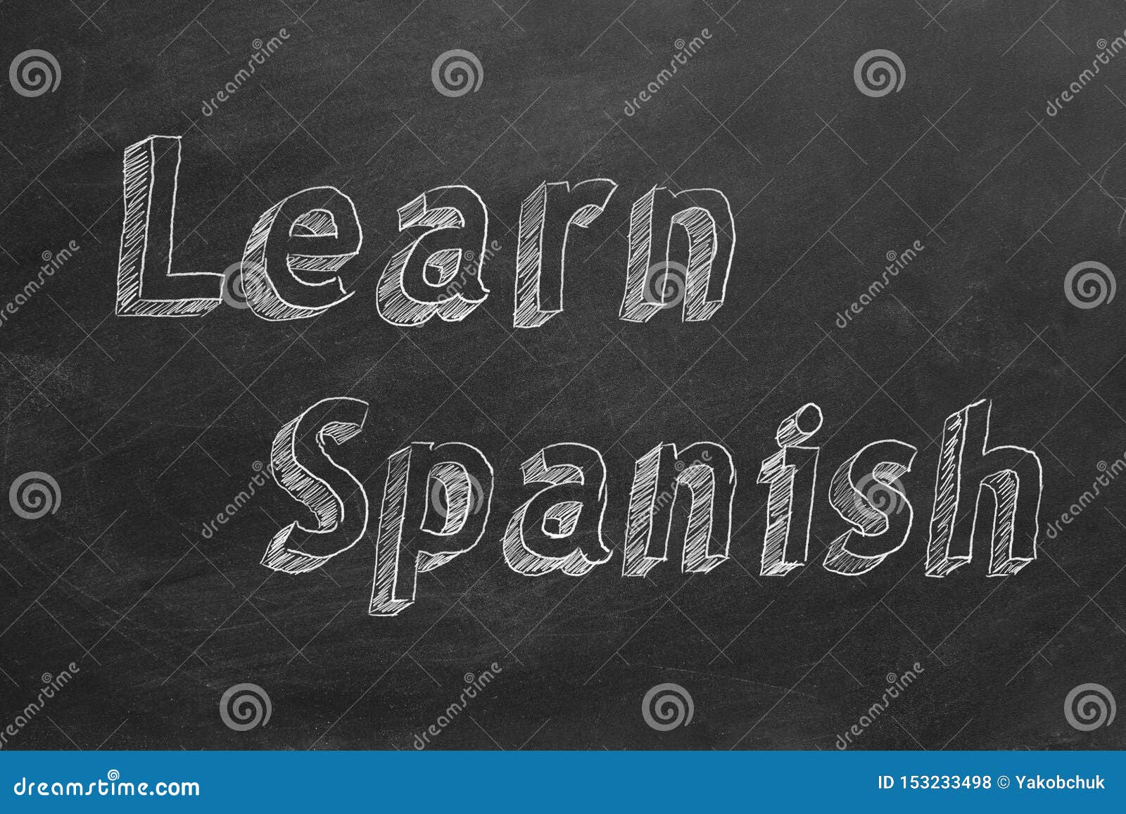 Learn Spanish stock illustration. Illustration of learn - 153233498
