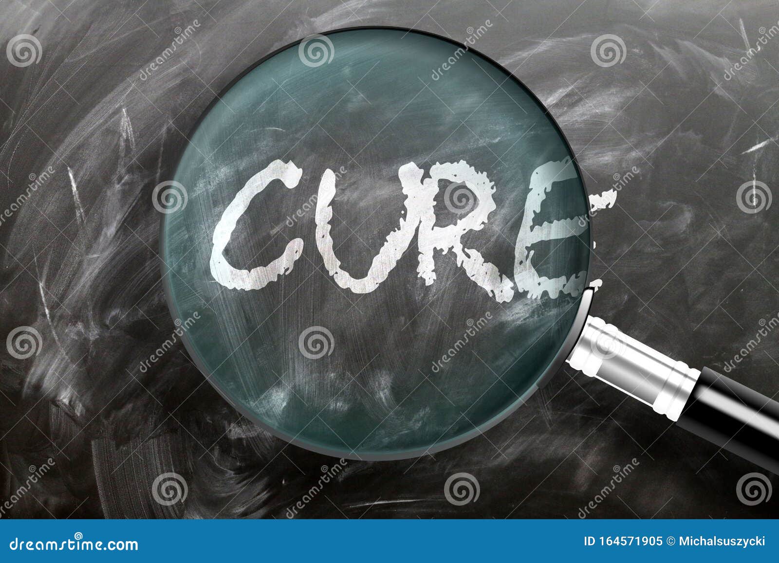 Learn, Study and Inspect Cure - Pictured As a Magnifying Glass ...