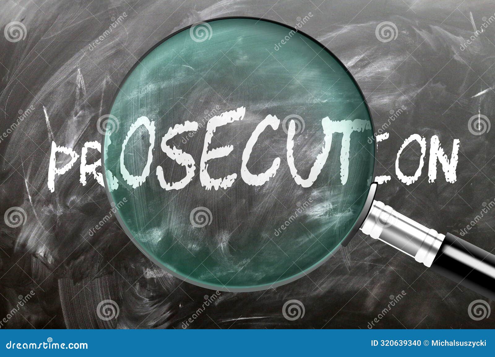 Learn, Study and Inspect Prosecution Stock Photo - Image of concept ...