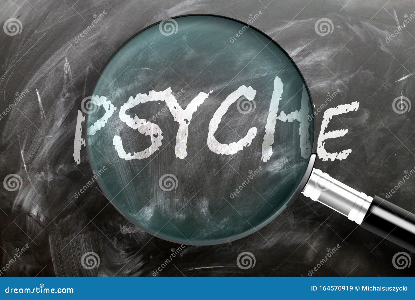 Learn, Study and Inspect Psyche - Pictured As a Magnifying Glass ...