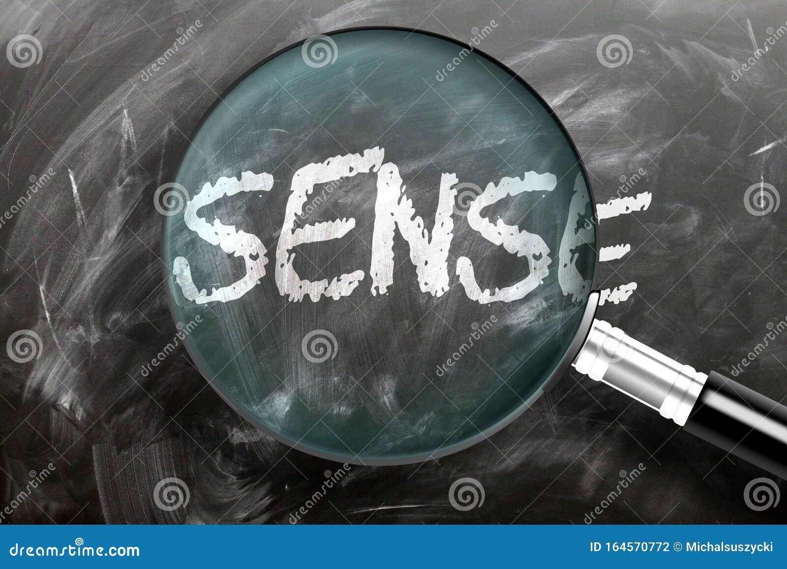 Learn, Study and Inspect Sense - Pictured As a Magnifying Glass ...