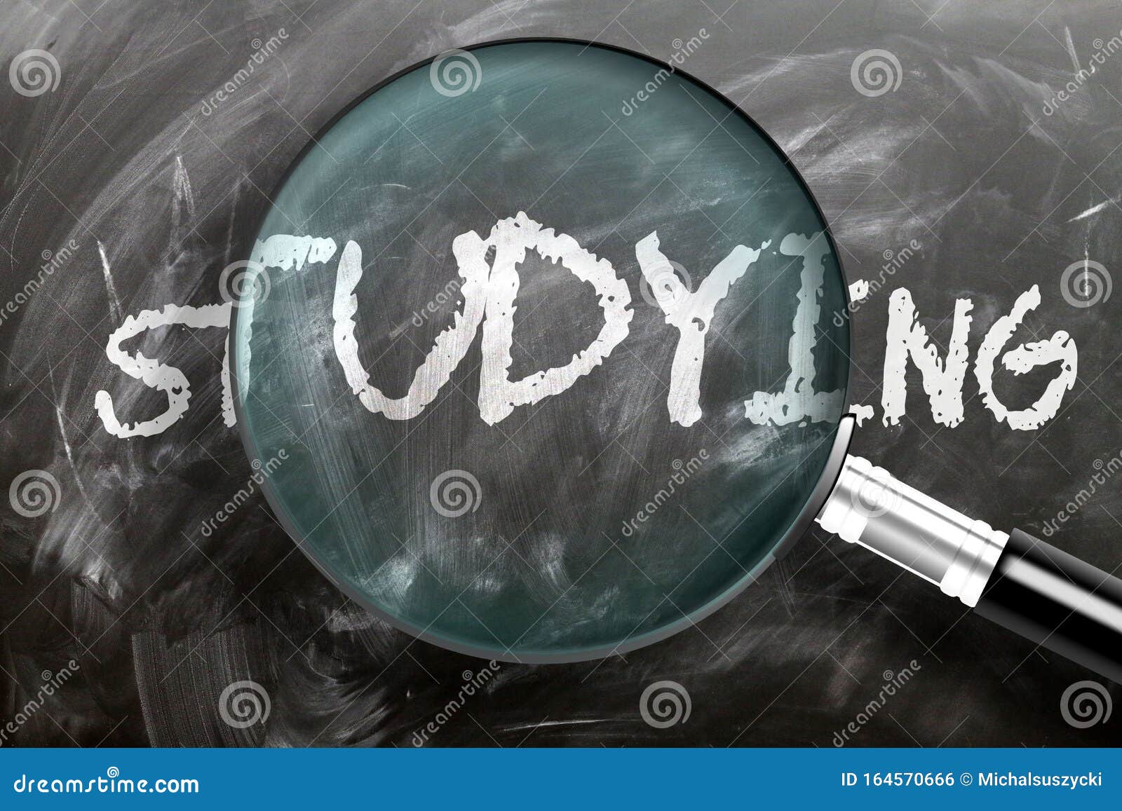 Learn, Study and Inspect Studying - Pictured As a Magnifying Glass ...