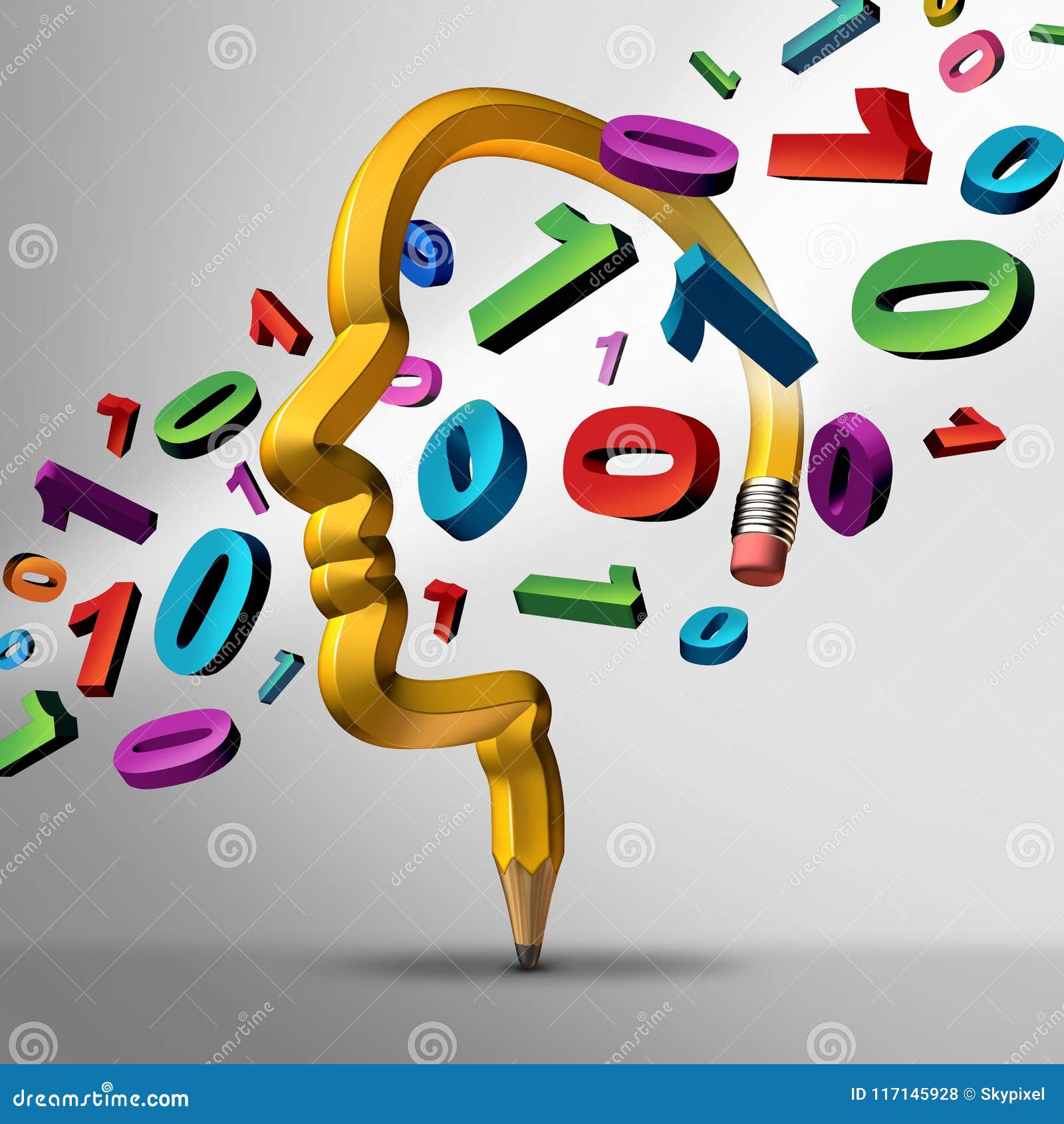 Learn To Code stock illustration. Illustration of code - 117145928