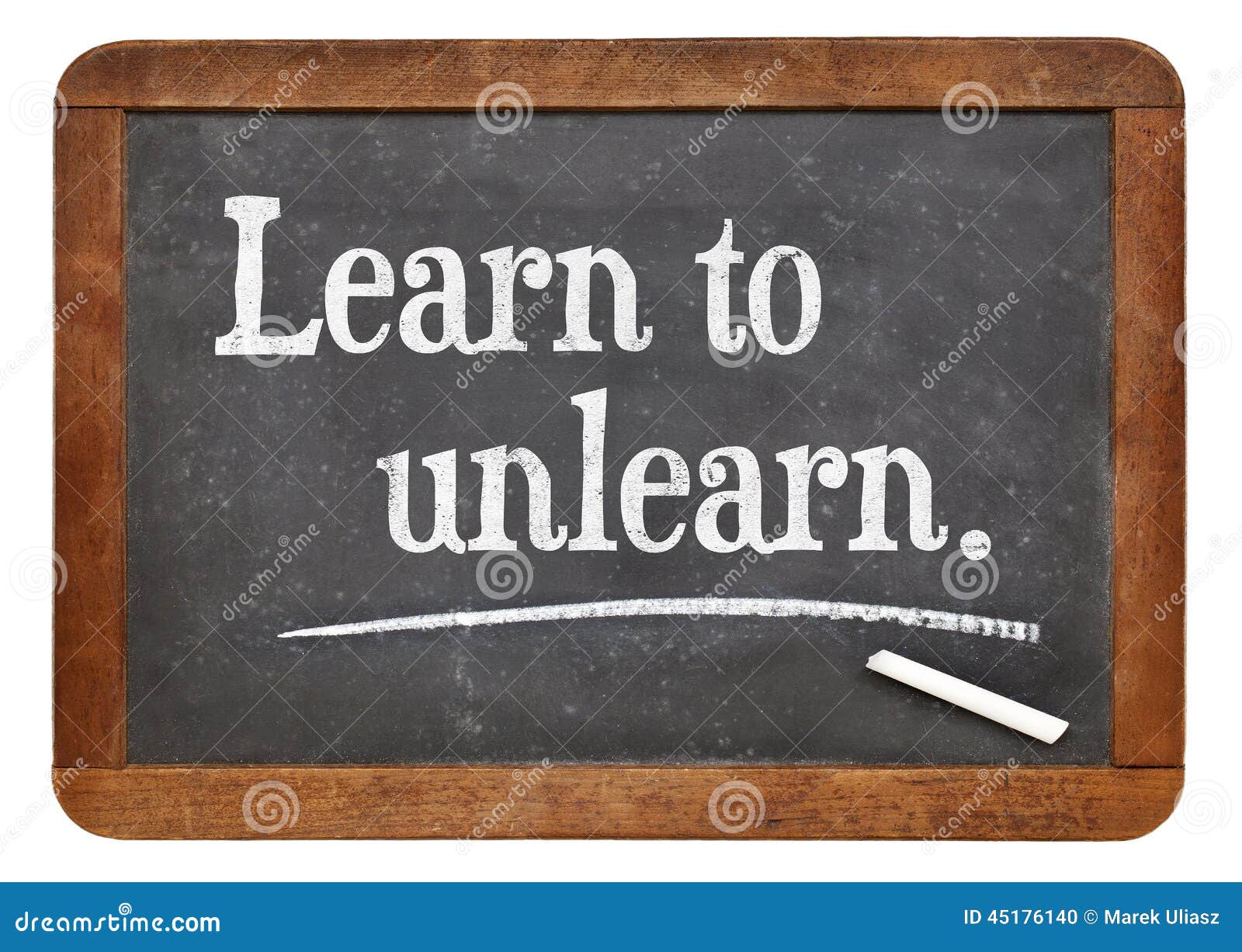 Learn to unlearn stock photo. Image of education, blackboard - 45176140