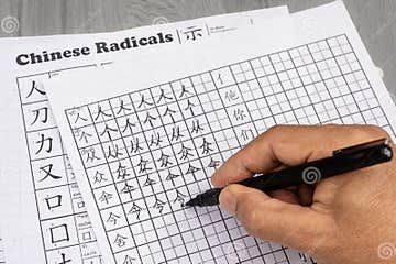 Learn To Write Mandarin Characters with Stroke Order in Class Room ...